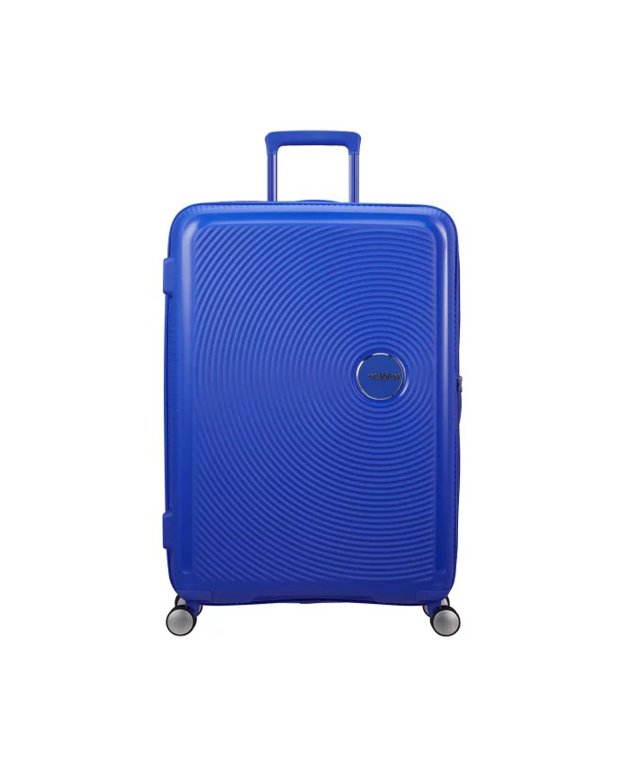 KOFER SOUNDBOX-SPINNER 77/28 TSA EXP COBALT BLUE TROLLEY American Tourister