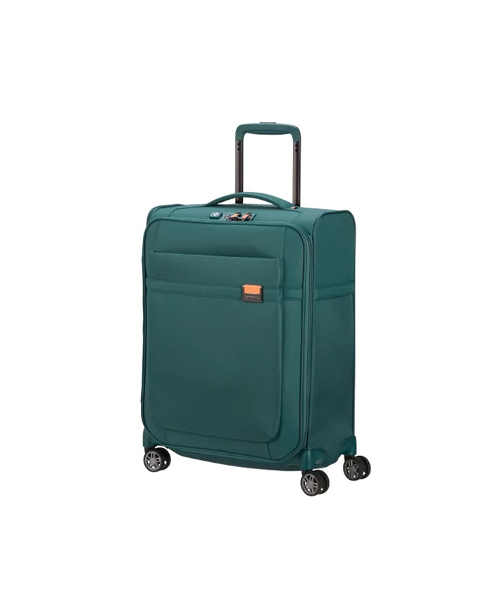 KOFER AIREA-SPINNER 55/20 STRICT NORTHERN BLUE/ORANGE TROLLEY Samsonite