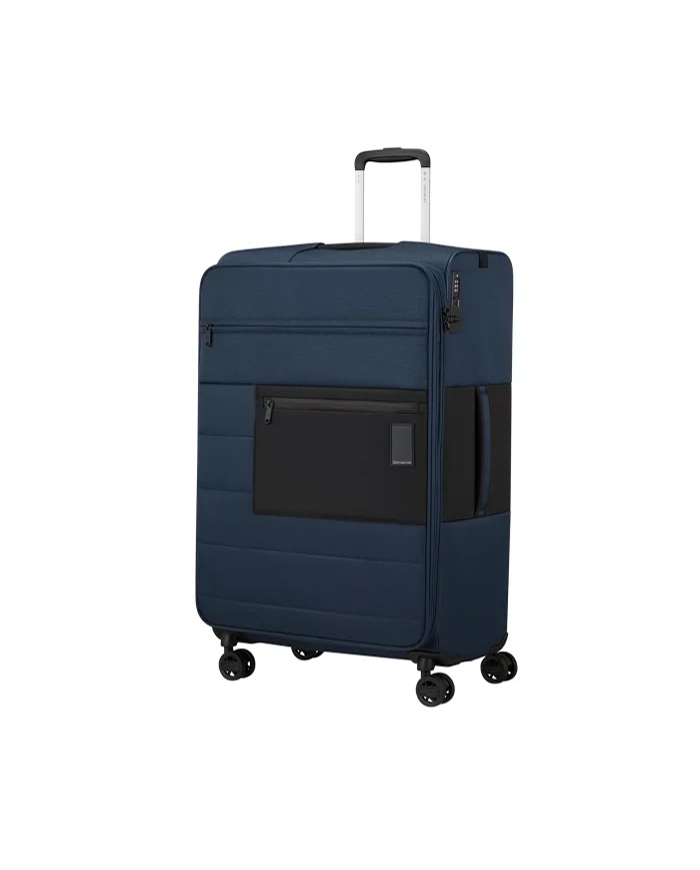 KOFER VAYCAY-SPINNER 77/28 EXP NAVY BLUE TROLLEY Samsonite