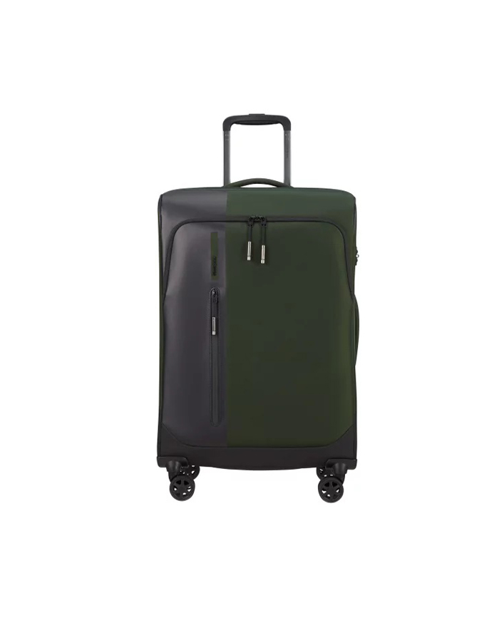 KOFER BIZ2GO TRVL-SPINNER 64/24 DF EXP EARTH GREEN TROLLEY Samsonite