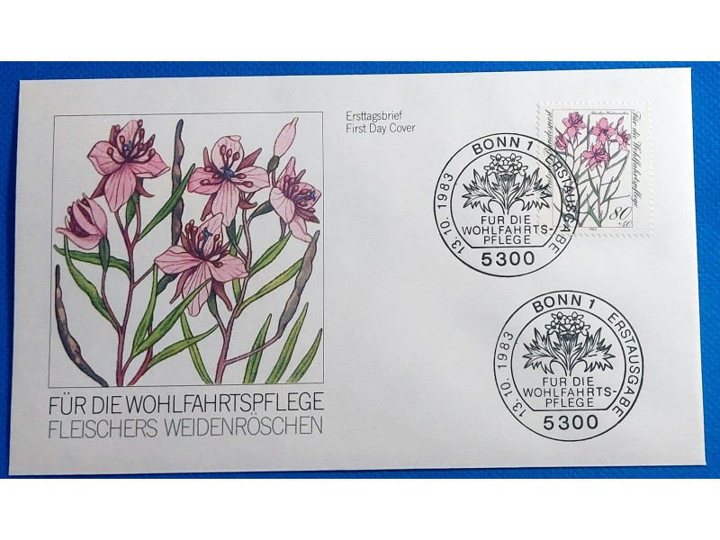 Nemačka BRD FDC 1983. Flora