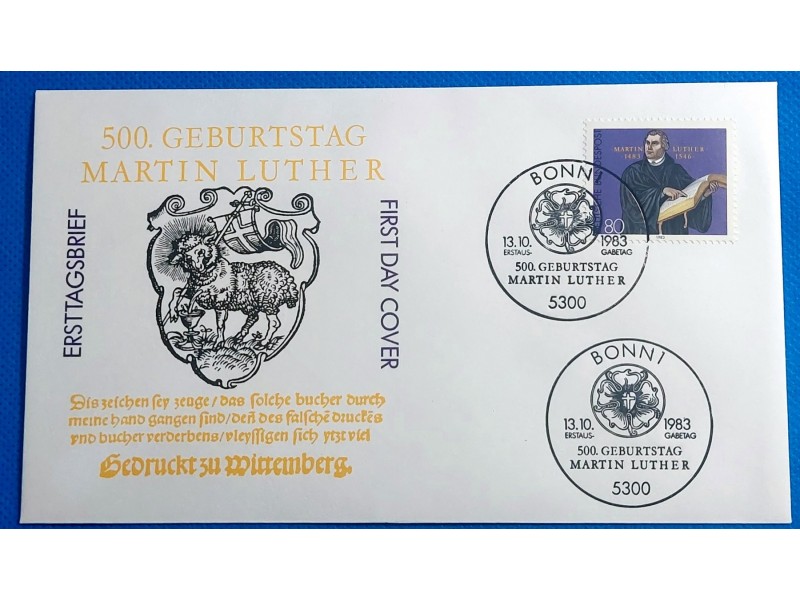 Nemačka BRD FDC 1983.