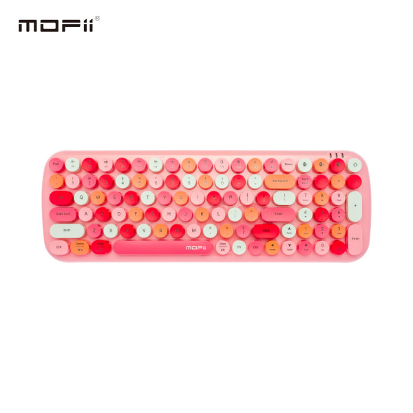 MOFII BT WL RETRO tastatura u PINK boji