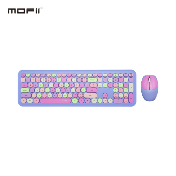 MOFII WL RETRO set tastatura i miš u LjUBIČASTOJ boji