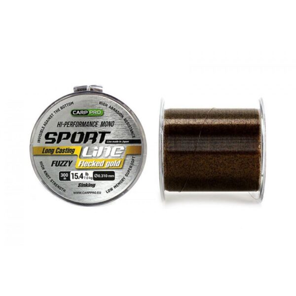 SPORT LONG CAST 300m 0.286mm FLECKED GOLD