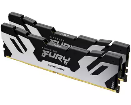 KINGSTON DIMM DDR5 48GB (2x24GB kit) 7200MT/s KF572C38RSK2-48 FURY Renegade Silver XMP