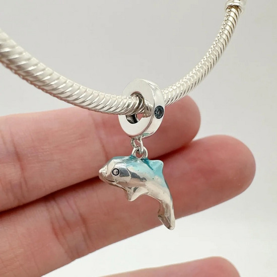 Pandora Delfin srebro s925