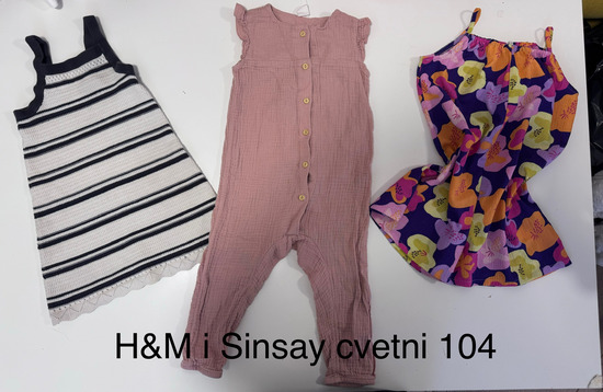 H&M i Sinsay haljina i kombinezoni 104