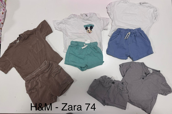 Zara - H&M LOT dečak 74