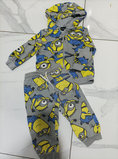     Minions komplet trenerka za dečake