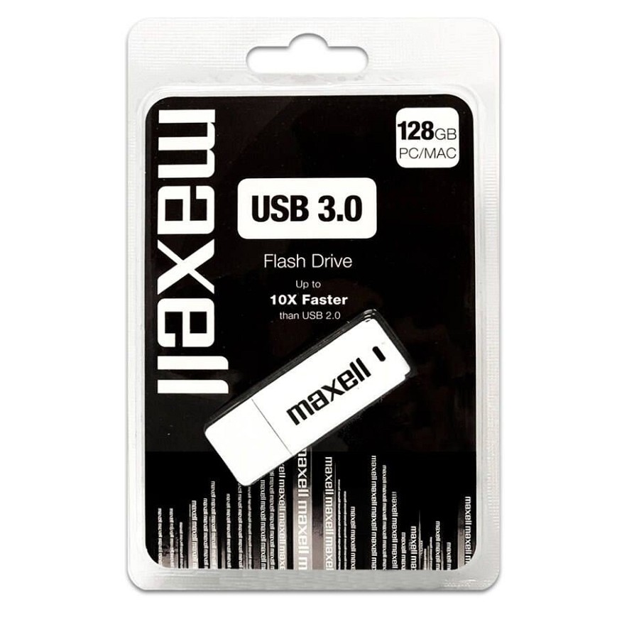 MAXELL USB 128GB 3.0 WHITE