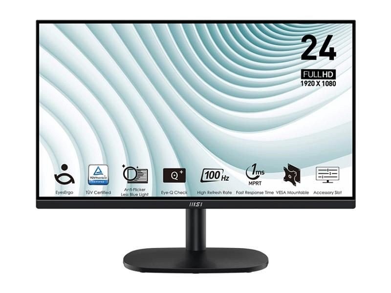 MSI PRO MP245V 24"FHD VA/100HZ Monitor