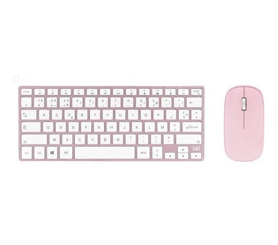 TNB KBCOLORPK SET Tastatura + MIŠ Serije ICLICK PINK