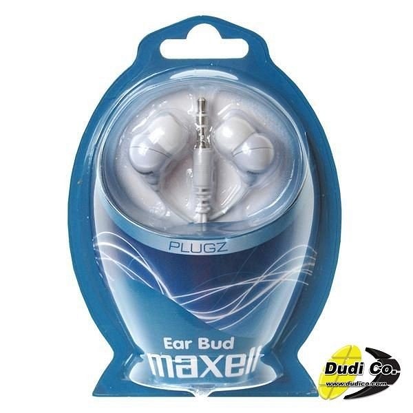 Maxell slušalice "plugz", white