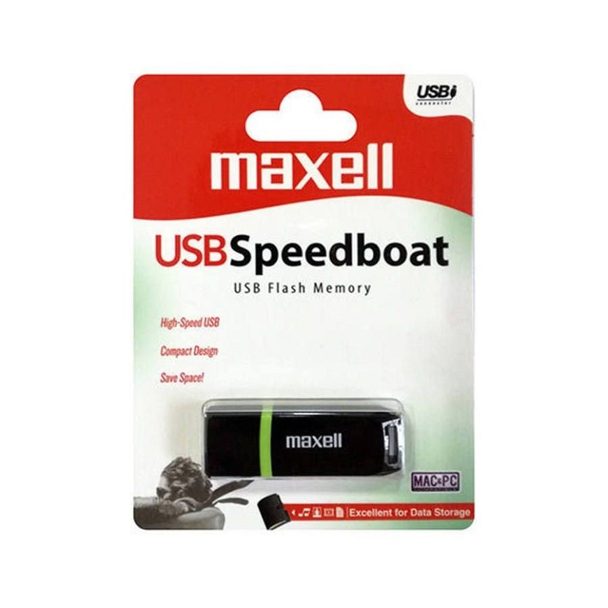 Maxell USB 128GB 3.1 Speedboat Crni