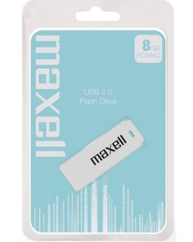 MAXELL USB 8GB 2.0 WHITE