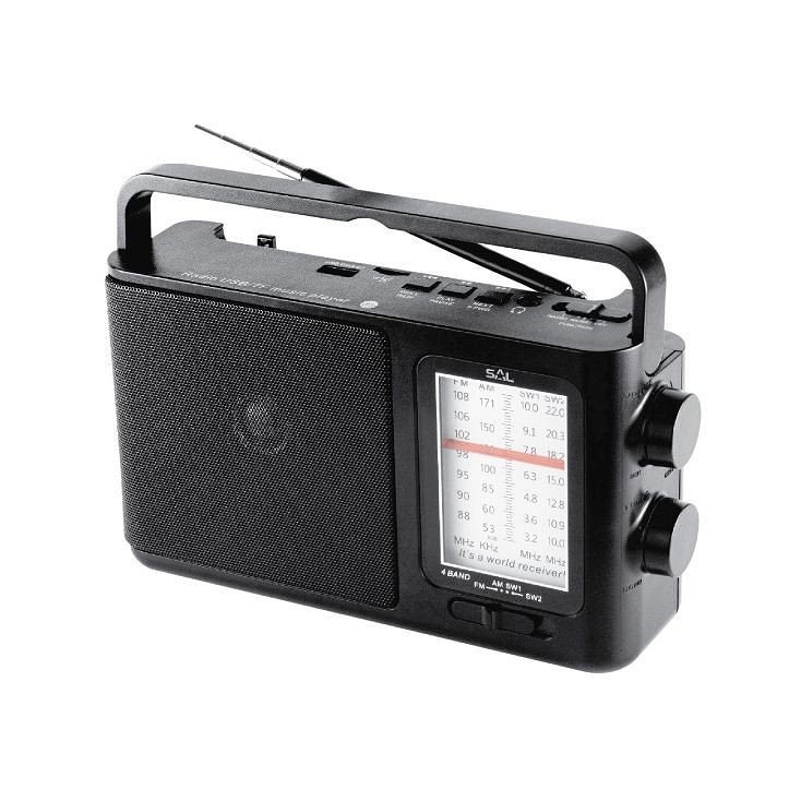 SAL RPR7B PRENOSNI RADIO Prijemnik BT+USB+MICROS