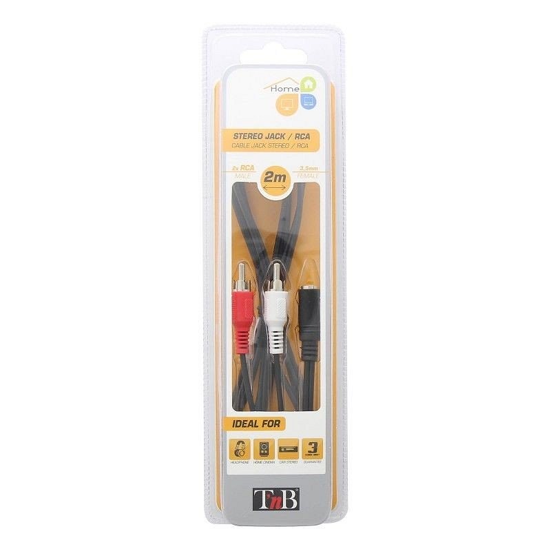 TNB JACKF2RCA2 KABL RCA MUSKI/JACK ZENSKI 3.5MM DUZINE 2M