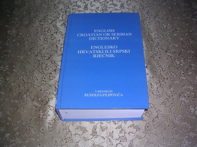 Englesko hrvatski ili srpski recnik - Rudolf Filipovic