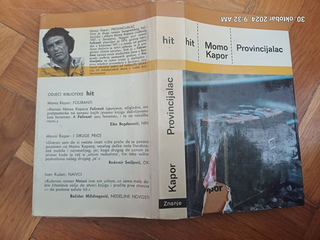 MOMO KAPOR, PROVINCIJALAC