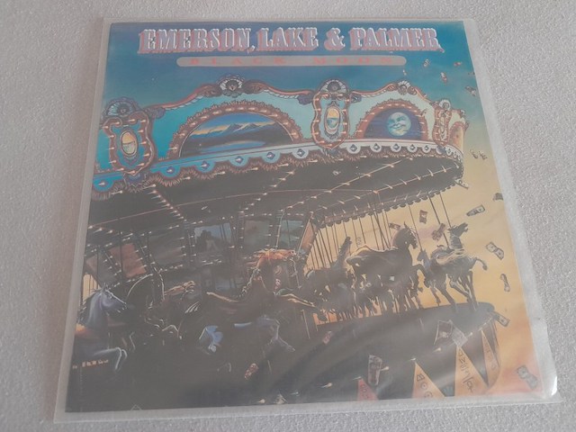Emerson Lake and Palmer-LP Black moon/Hungary print