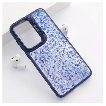 Maska Crystal Dots za Samsung S24 FE/ S721B plava