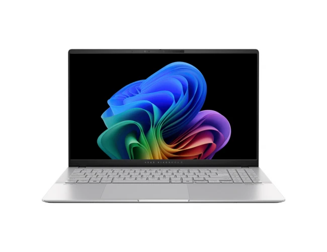 Asus Vivobook S 15 OLED S5507QA-MA067W laptop 15.6" 3K Snapdragon X X1P-42-100 16GB 1TB SSD Adreno GPU Win11 srebrni