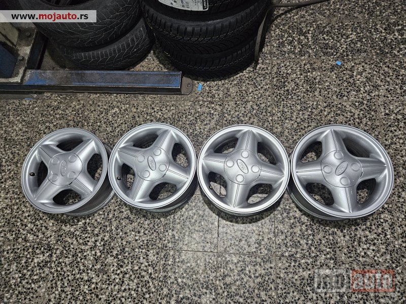 AluFelne 14Coli Ford 4x108 kao nove Odlicne