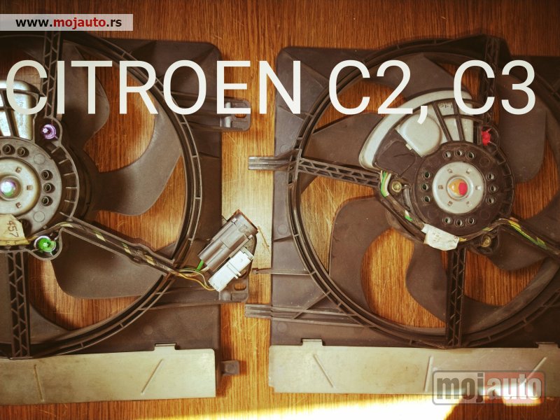 C2, C3 ventilator sa elektronikom