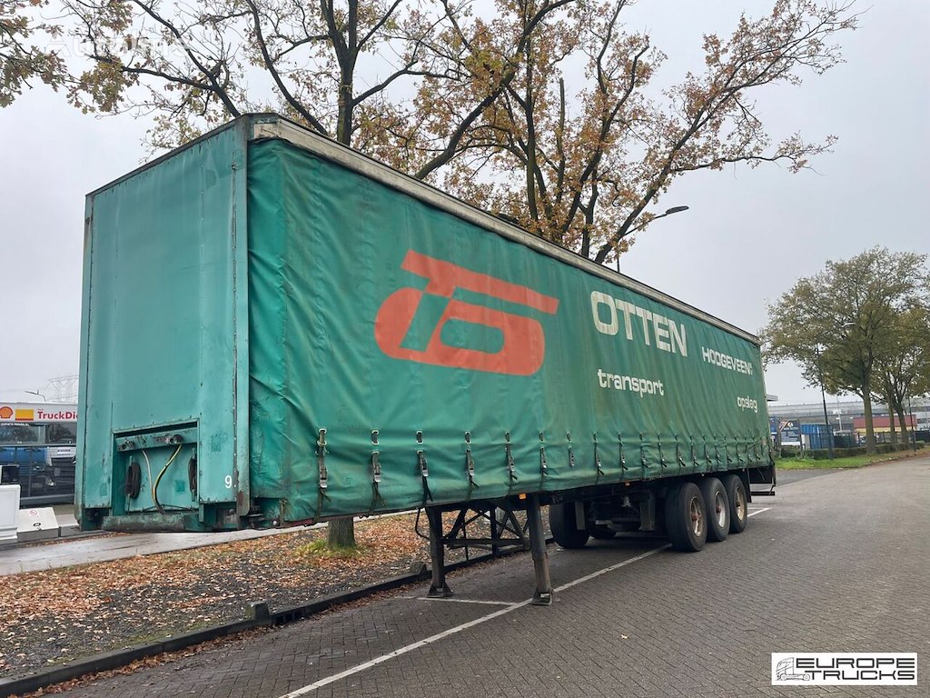 GS Meppel Schuifzeilen NL Trailer - BPW Axles poluprikolica sa kliznom ceradom