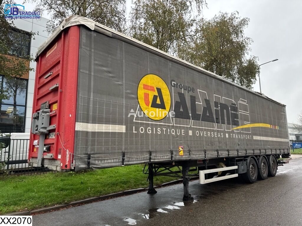 Fruehauf Tautliner Dhollandia poluprikolica sa kliznom ceradom