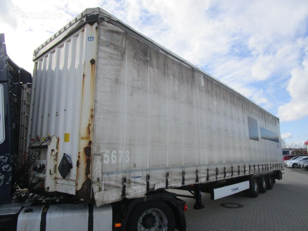 Krone Curtainsider Trailer poluprikolica sa kliznom ceradom (553300)