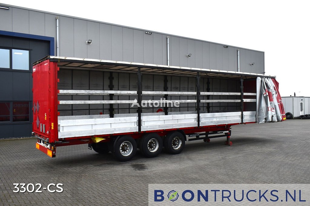 Kögel SN 24 | HARDWOOD FLOOR * ALU BOARDS * NL TRAILER * 10x AVAILABLE poluprikolica sa kliznom ceradom