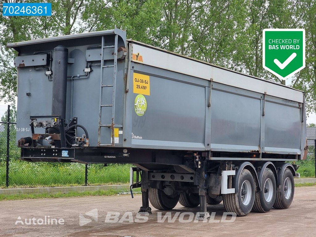 Bulthuis TSTA23 29m3 Liftachse Steel Tipper poluprikolica kipera