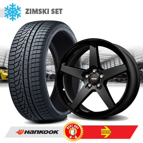 215/65 R17 SET Z HANKOOK + MOMO FIV MB 5/112