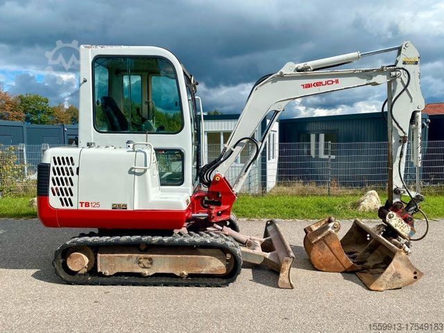 Mini bageri
TAKEUCHI **TB 125**Ketten neu**HS**TL**