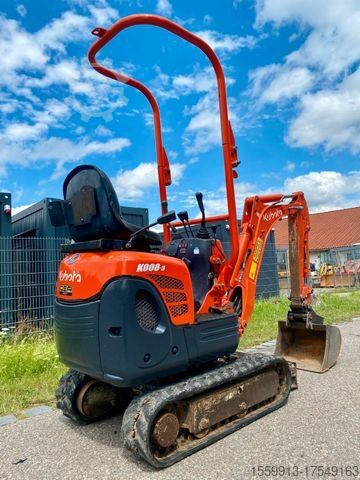 Mini bageri
KUBOTA K008-3**SW Lehnhof MS01**TL