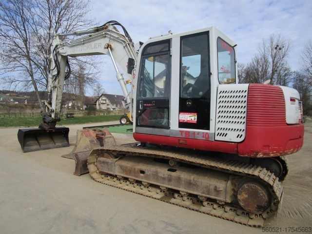 Mini bageri
Takeuchi TB 1140 POWERTILT + hydr. Schnellwechs.+Eisenkette