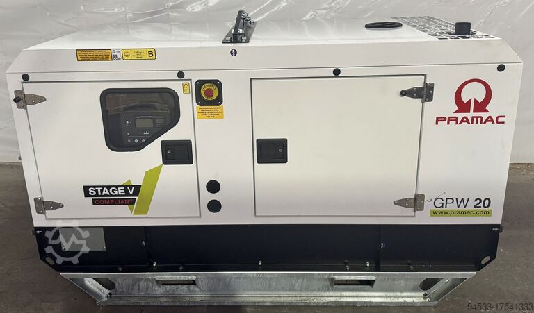 Generator za hitne slučajeve
Pramac Pramac GPW20P/FS5 NEU Perkins Diesel