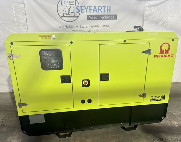 Generator za hitne slučajeve
Pramac GDW65I/FS2 NEU Iveco Diesel