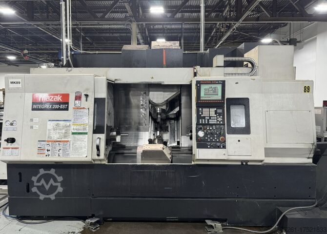 CNC centar za okretanje i mlevenje
MAZAK INTEGREX 200-III ST 5 Axis Turning Centers