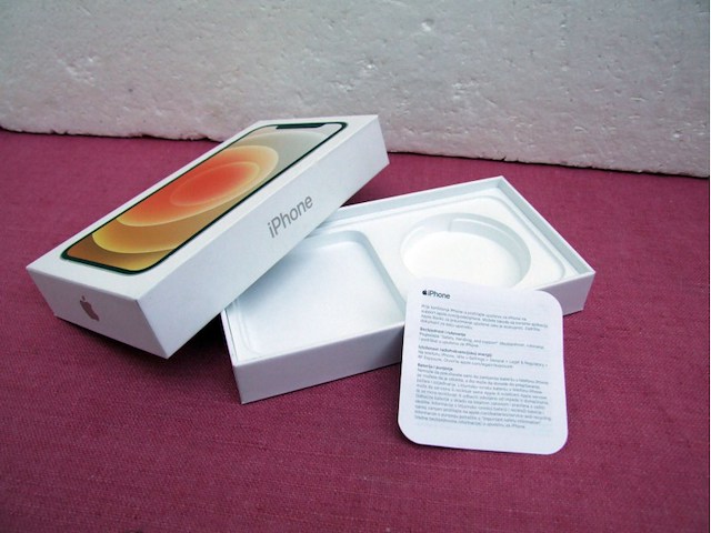 Apple iPhone 12 beli 64 GB kutija za mobilni ORIGINAL