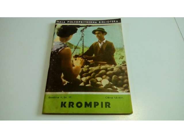 Krompir  1968.  Malapoljoprivredna biblioteka