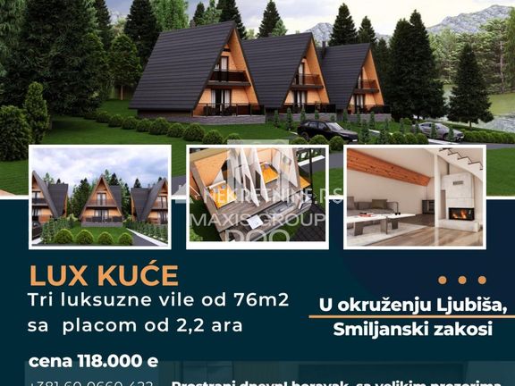 LUX Vikendica u izgradnji, Zlatibor ID#1129