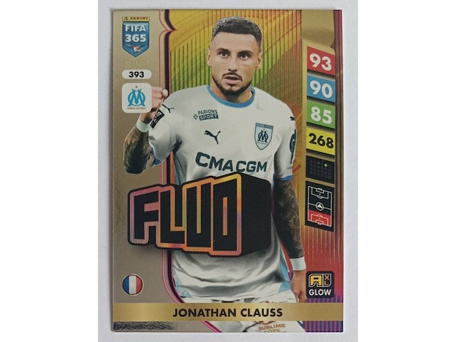 2025 FIFA 365 Adrenalyn XL Clauss Fluo