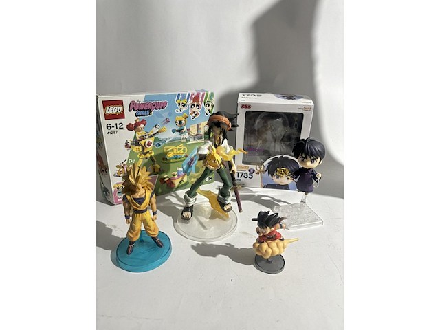 Anime figure i Lego set