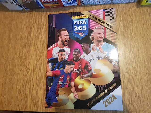 Prazan album - FIFA 365 2024 (Panini),bez slicica