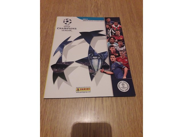 Prazan album - Champions League 2012-2013,bez slicica