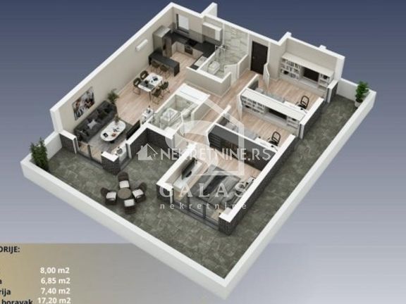 Voždovac, Lekino brdo, 4.0 stan, 149m2, 337000 EUR