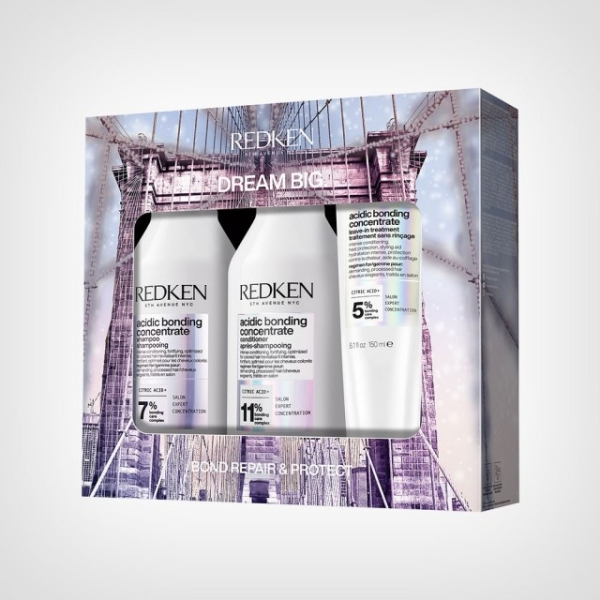 Redken Acidic Bonding Concentrate Set 3/1 – obnova veza i zaštita